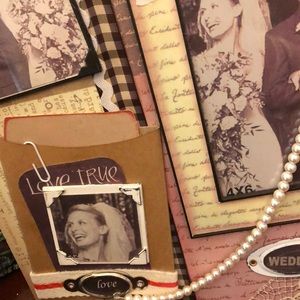 Accents | Set Of 3 Gorgeous Scrapbook Style Photo Frames | Poshmark